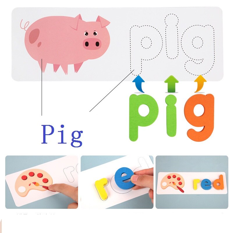 26 English Alphabet Spelling Practice Early Childh... – Grandado