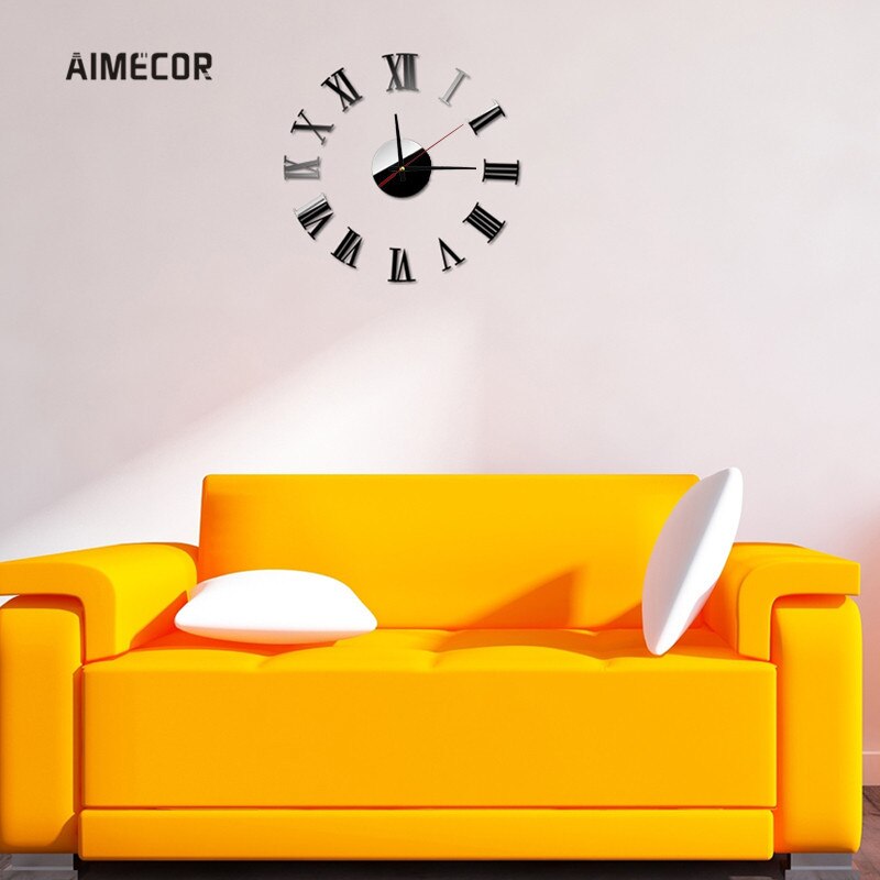 Aimecor Luxury Rome Vogue Wall Decoration Clock Bi... – Grandado