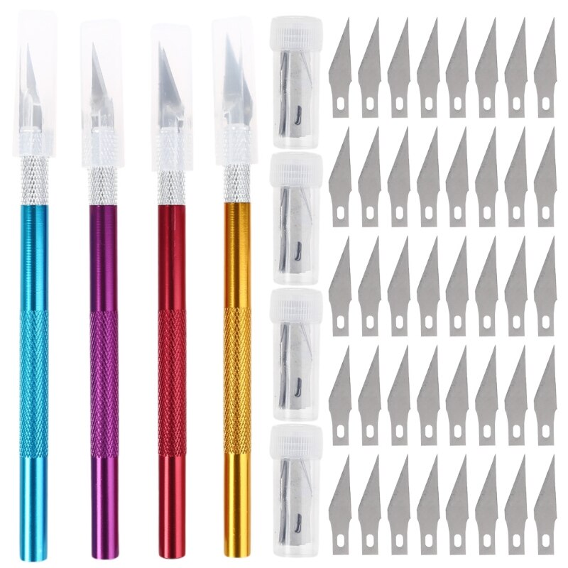 4pcs Precision Carving Craft Knife Hobby Knives wi... – Grandado