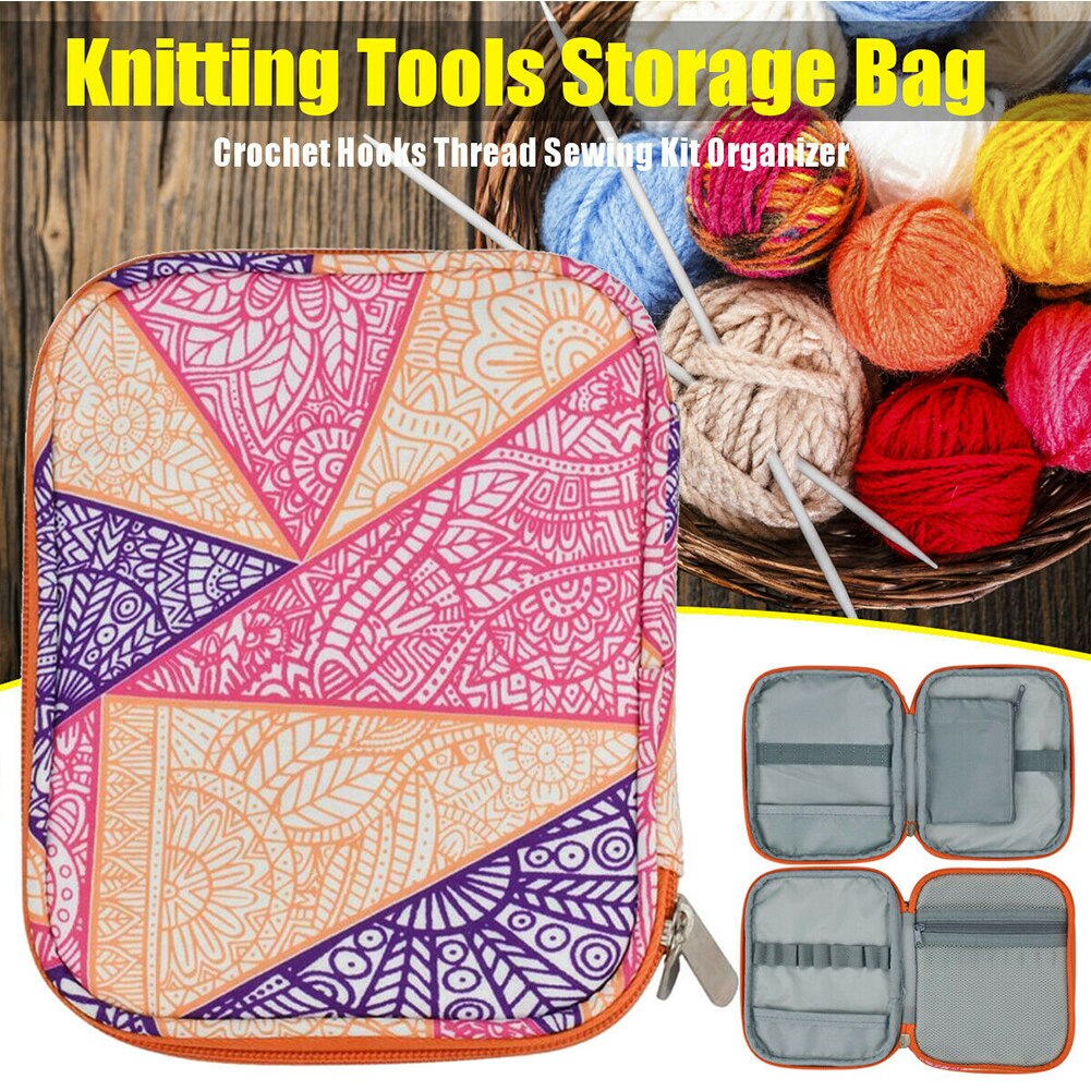 Accessory Rectangle Storage Case Travel Knitting T... – Grandado