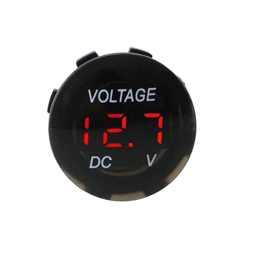 Auto Led Digitale Voltmeter 12V-24V Digital Panel ... – Vicedeal