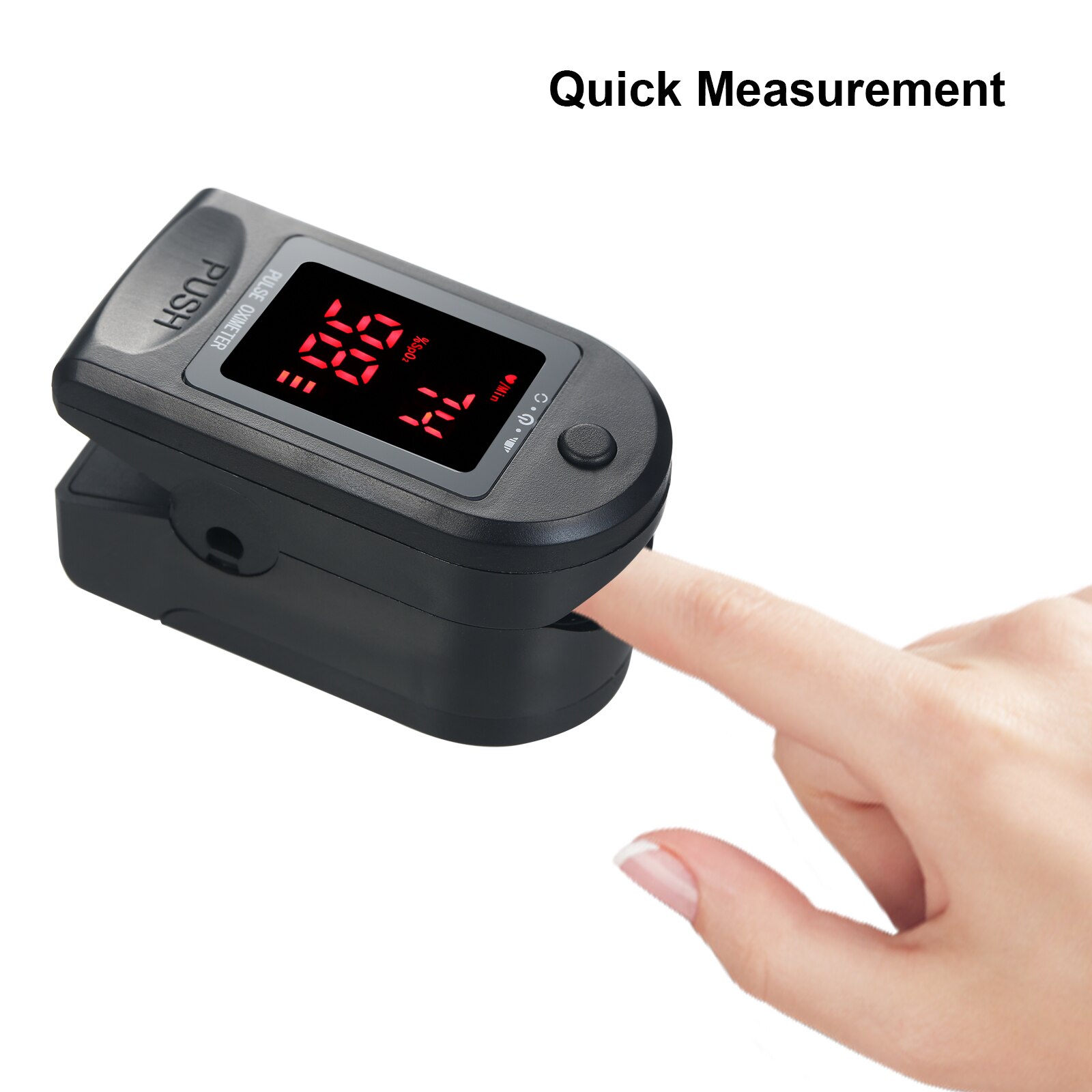 Ship in 24hours Oximeter Finger Clip Oximeter SpO2... – Grandado