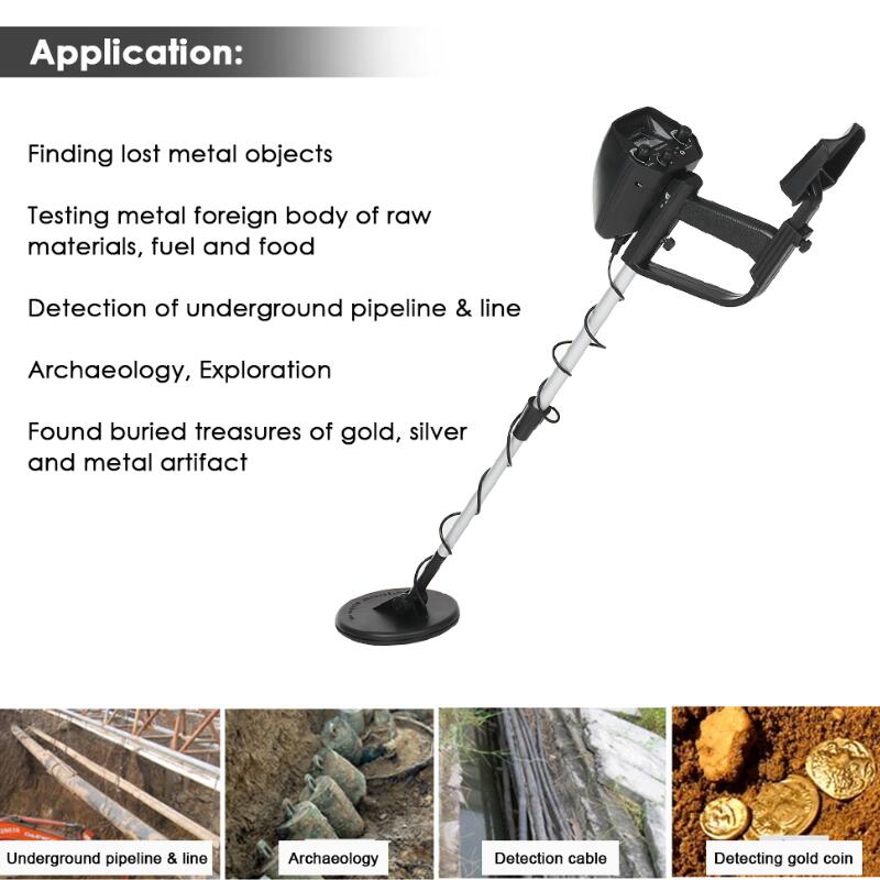 MD-4030 Portable Lightweight Underground Metal Det... – Grandado
