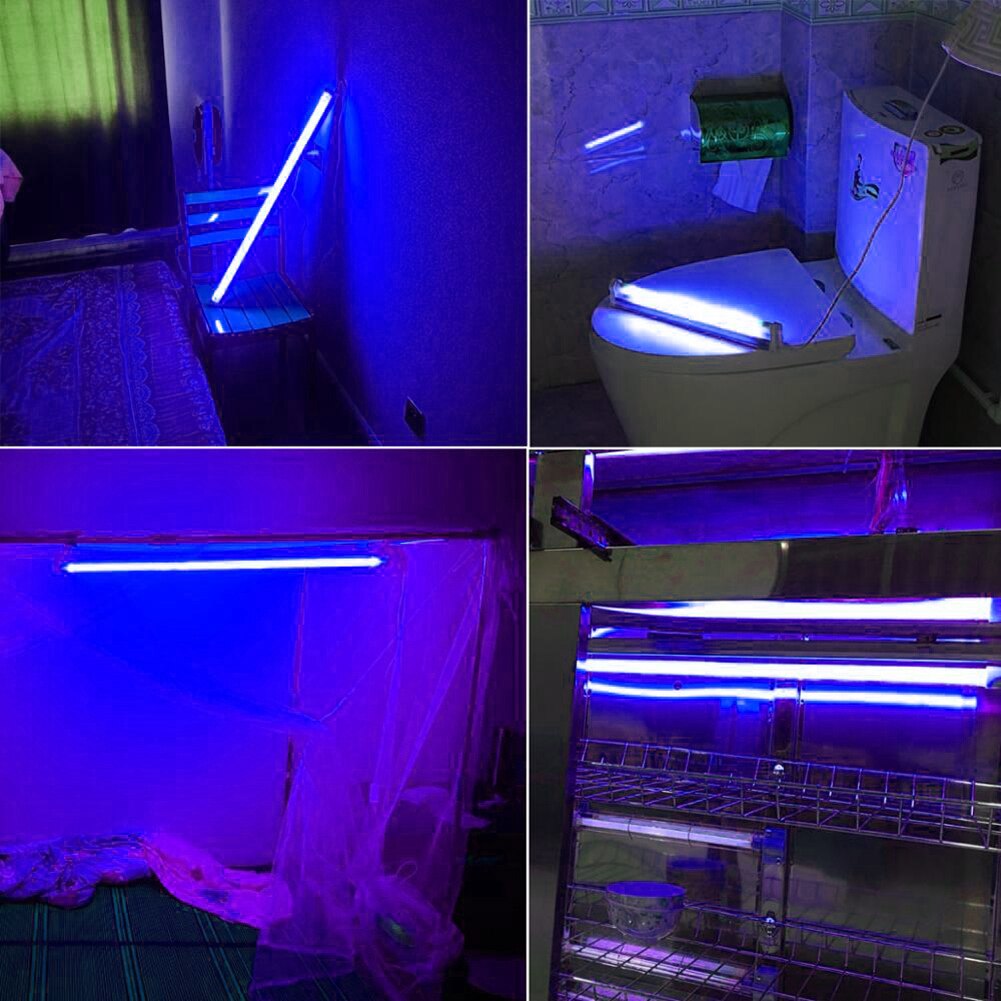 Handheld USB LED Blacklight Blue UV Light Bar Port... – Grandado