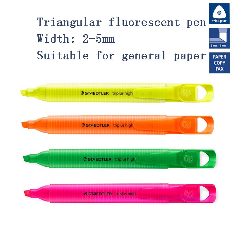 STAEDTLER 3654 Rainbow Triangle Marker Pen Sunligh... – Grandado