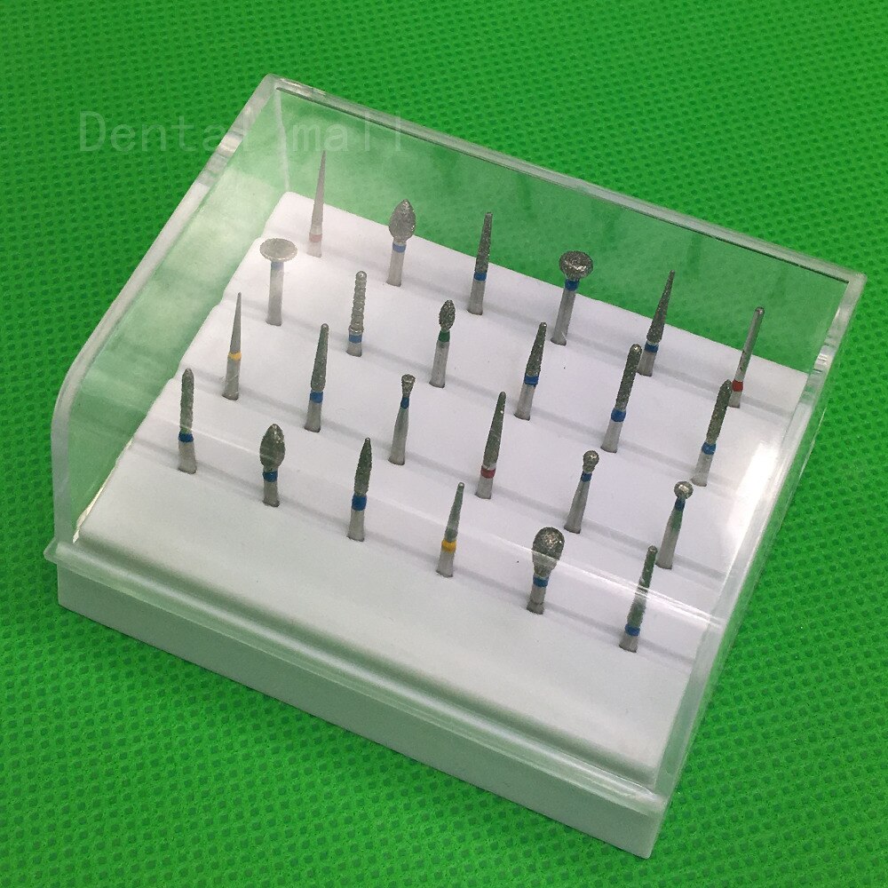 24Pcs FG1.6 Dental Diamond Burs Set For Porcelain ... – Vicedeal