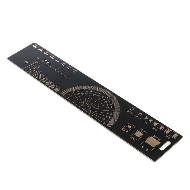 Règle PCB 20cm, outil de mesure EDA, rapporteur de... – Grandado