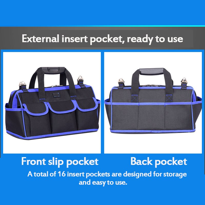 Foldable Tool bags Size 12 14 17 19 inch Waterproo... – Grandado