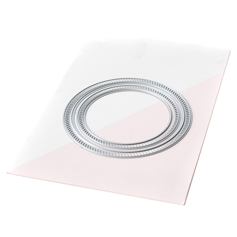 Ronde metalen snijmallen voor scrapbooking, fotoal... – Grandado