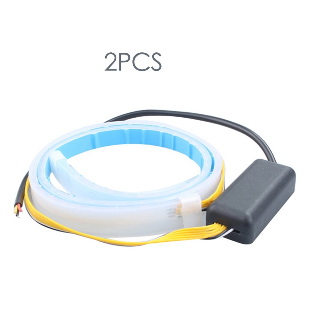 LED light guide daytime running light two-color fl... – Grandado