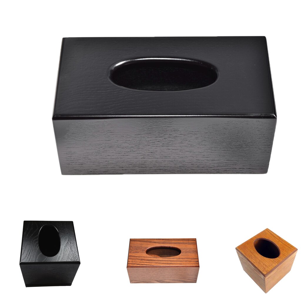 Wooden Tissue Paper Storage Holder Box Car Napkin ... – Grandado