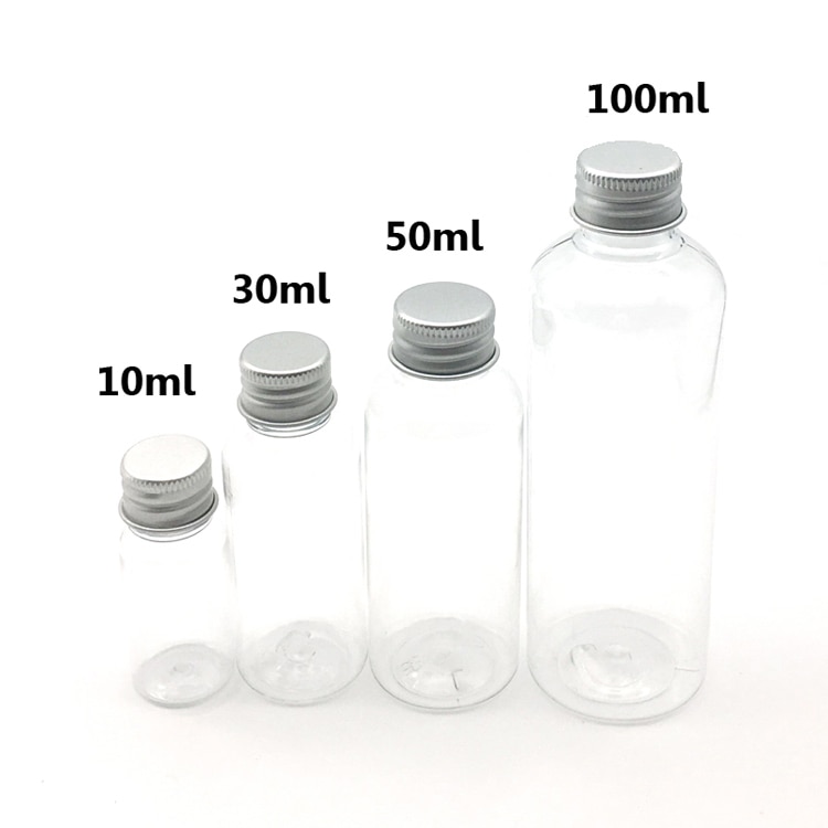 Botellas Vacías de plástico transparente, envases ... – Grandado