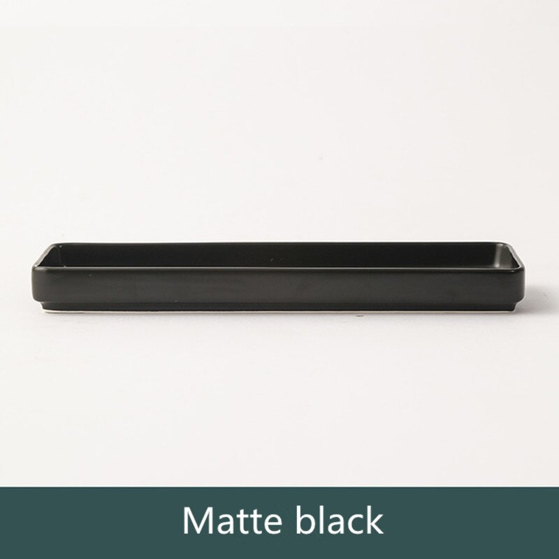 Sushi plate personality solid color rectangular ce... – Vicedeal