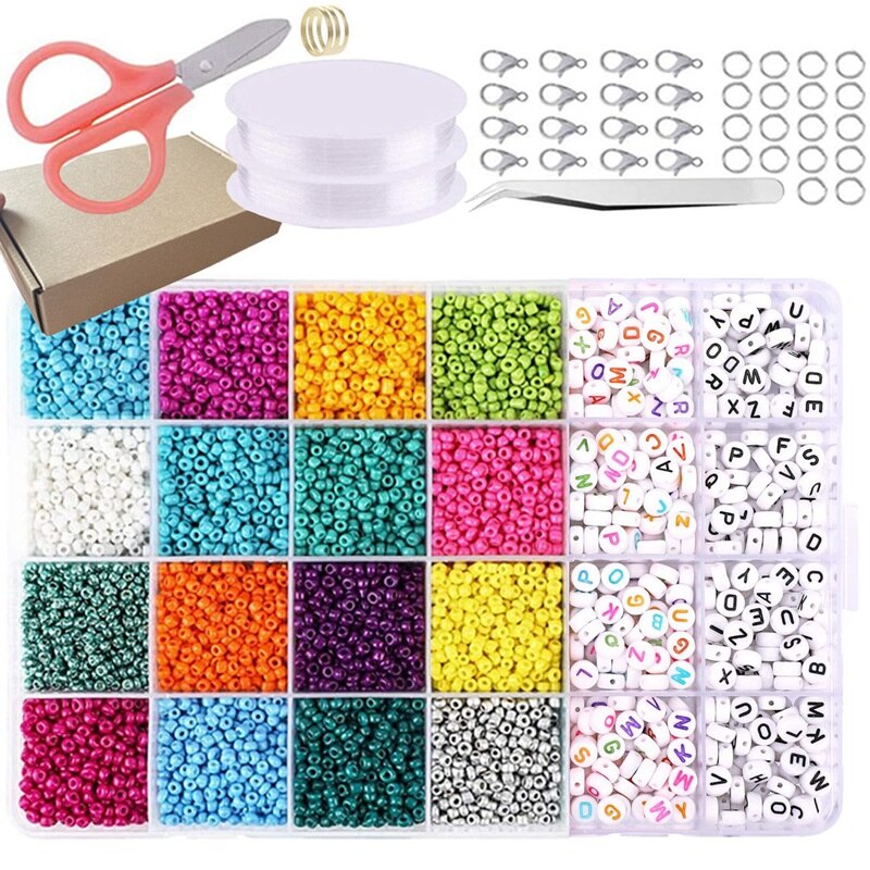 Beads Kit Jewelry Making Kit Beads for Bracelets -... – Grandado