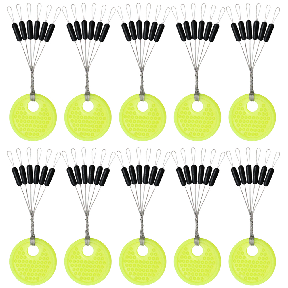 60pcs/Set Rubber Space Beans Weight Stoppers Carp ... – Vicedeal