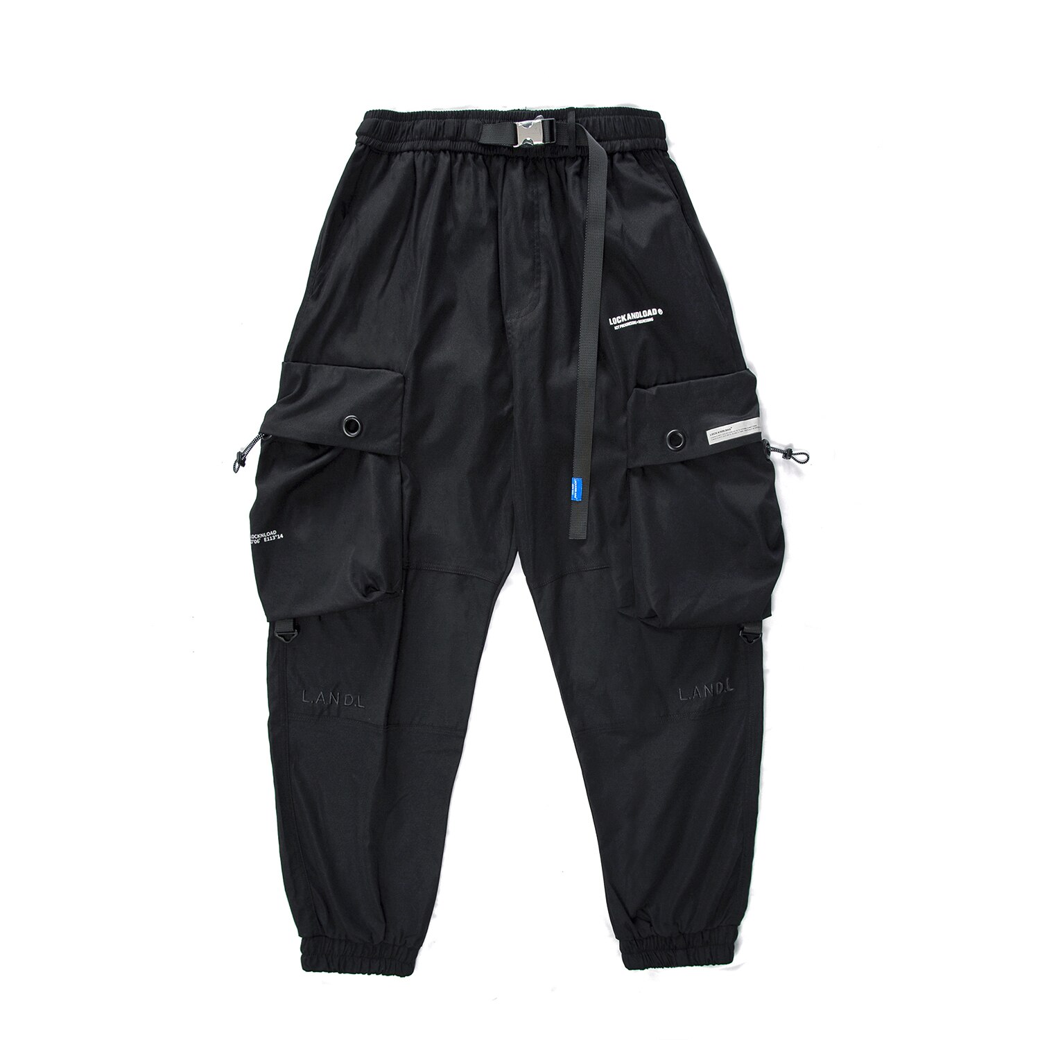 Men Streetwear Joggers Techwear Multi-Pockets Hare... – Vicedeal
