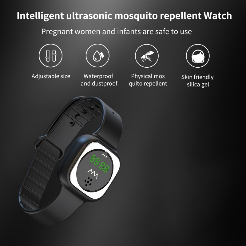 Portable Ultrasonic Mosquito Bracelet, Mosquito Wr... – Grandado