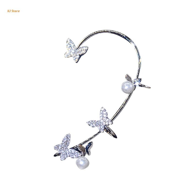 Shiny Zirkoon Vlinder Oor Clips Helix Schelp Oorbe... – Vicedeal