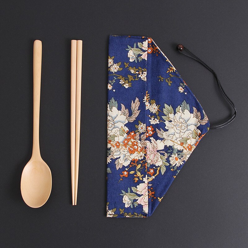Wood Spoon Japanese Kitchenware Metal Chopsticks S... – Grandado
