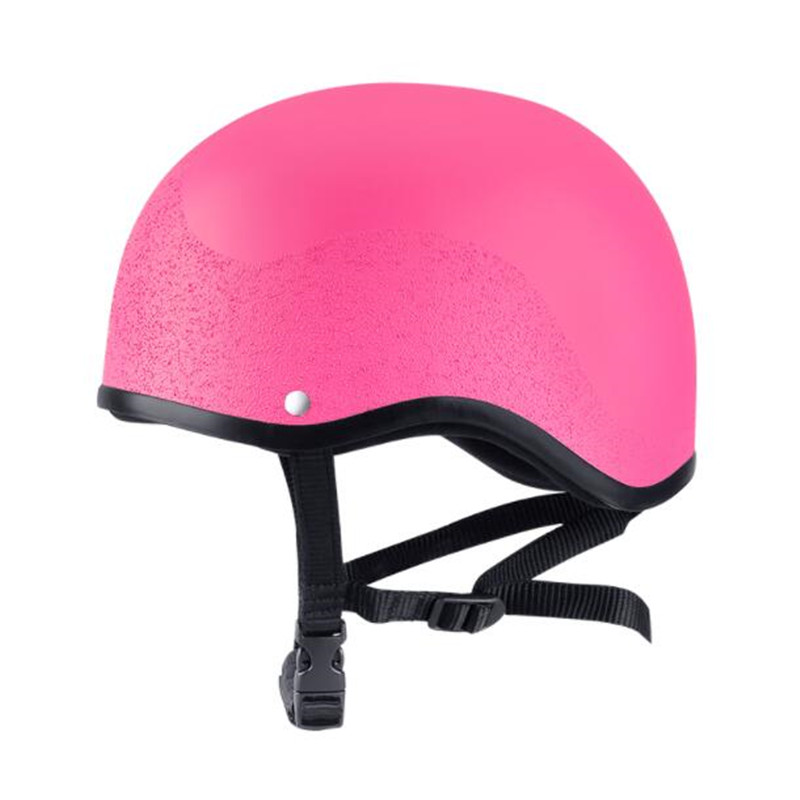 Black Steeplechase challenge helmet Pink horse rid... – Grandado