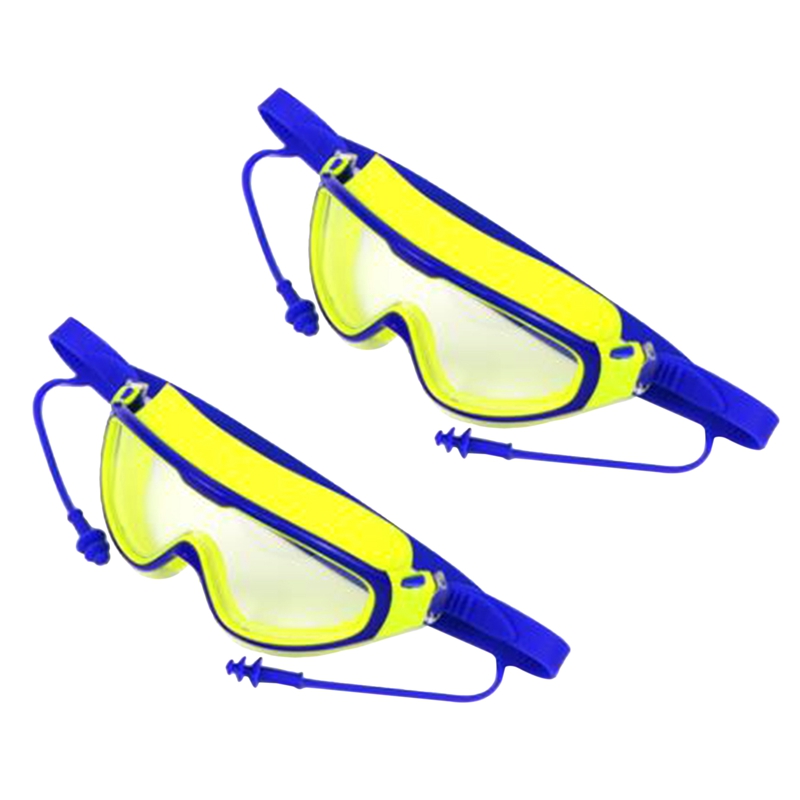 ELOS-2 Pack Swim Goggles Anti-Fog Anti-UV Wide Vie... – Grandado