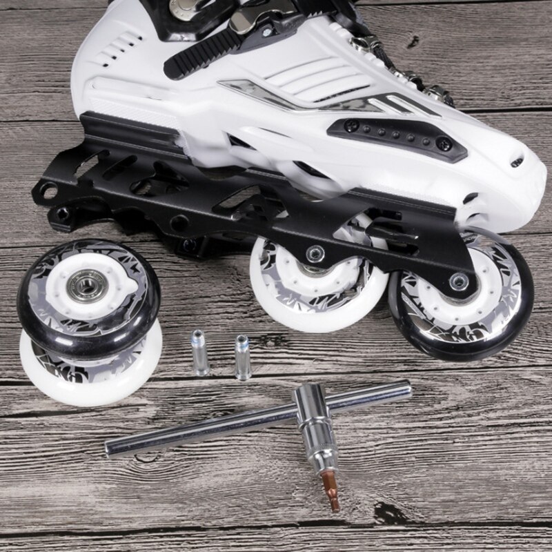 Functional Handy Silver Hexagonal Inline Roller Sk... – Grandado