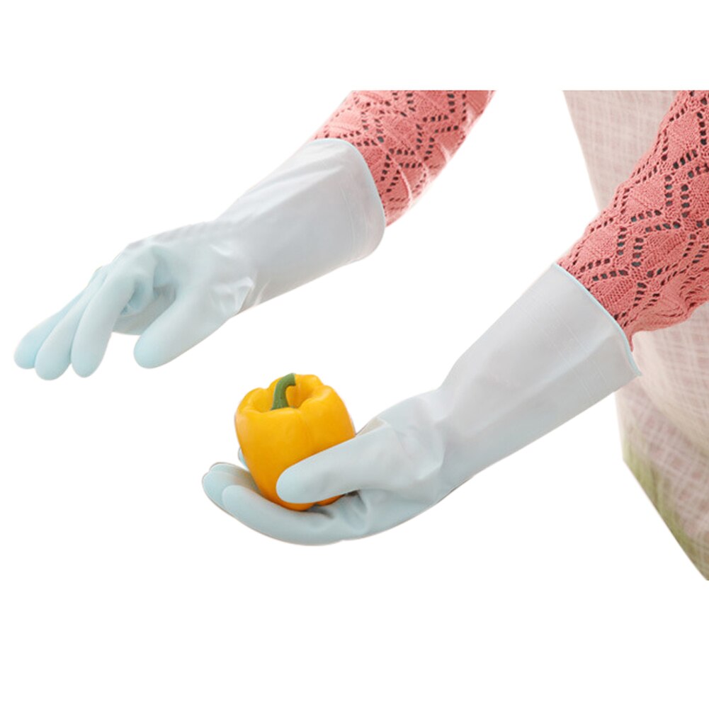 1Pair Waterproof PVC Cleaning Gloves Dishwashing G... – Vicedeal