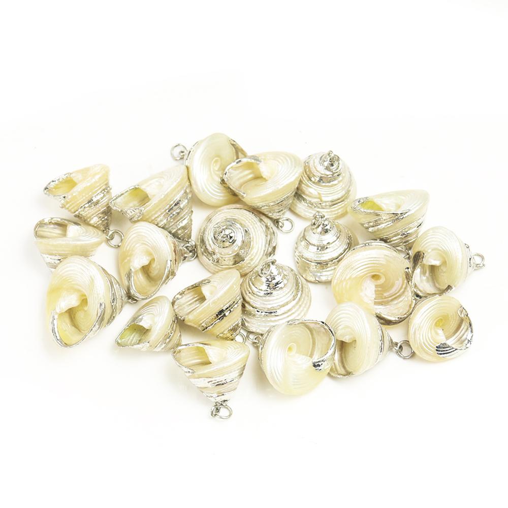 Loose Conch Hoop Dangle Earrings Gold Plated Ocean... – Grandado