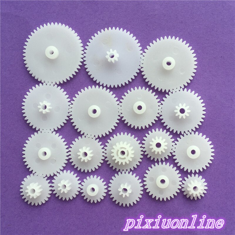 Set de engranajes DIY de plástico de 80 Uds K015Y,... – Grandado