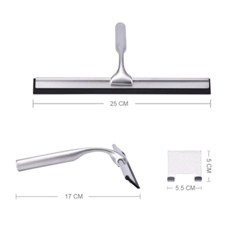Rvs Douche Zuigmond Window Wiper Cleaner Met Zelfk... – Vicedeal
