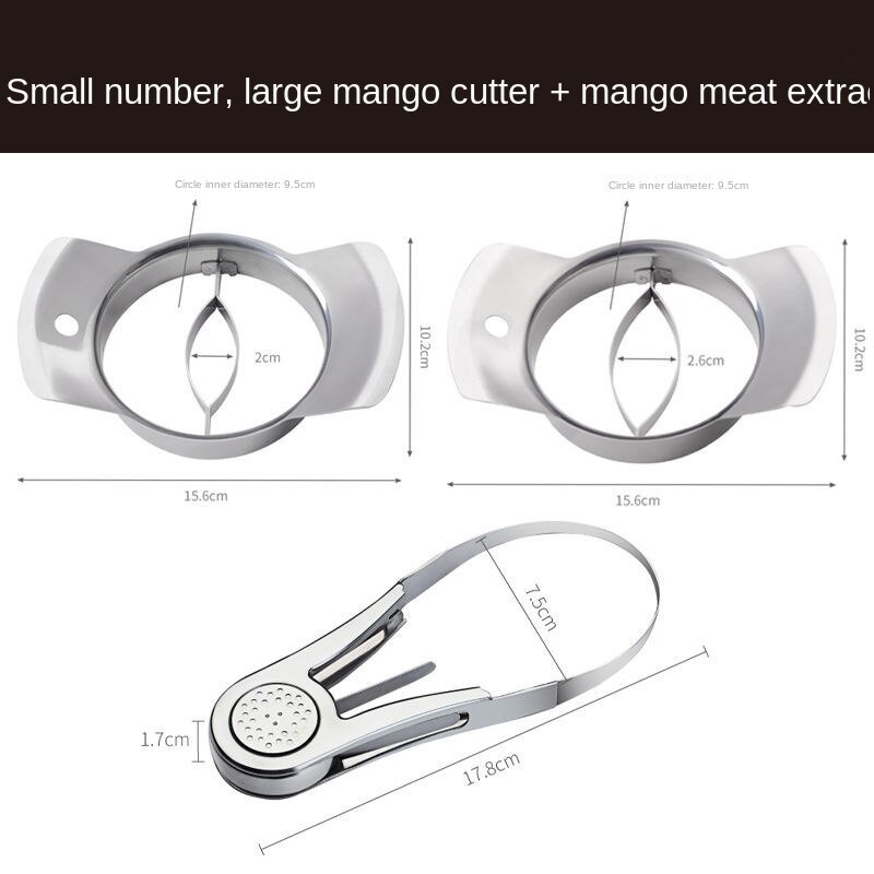Mango meat extractor 304 stainless steel cut mango... – Vicedeal