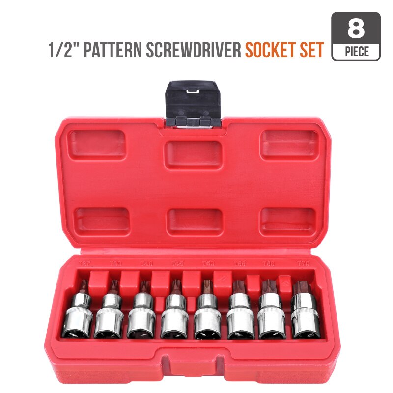 8pcs 1/2" Bit Socket Hex Torx Screwdriver Bit... – Grandado