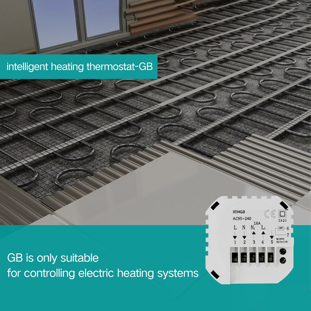 Intelligent Temperature Controller Thermostat Push... – Grandado