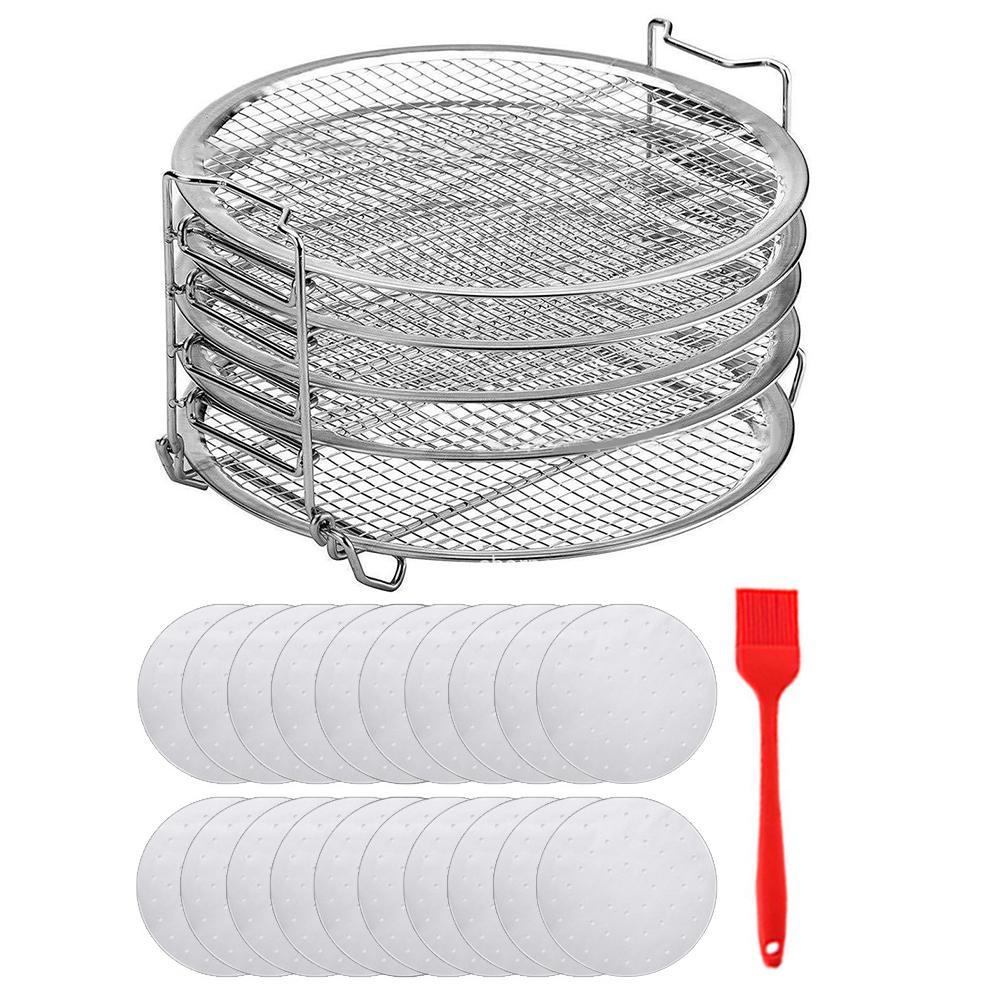 5 Tier Air Fryer Accessories Food Dehydrator Dryin... – Grandado