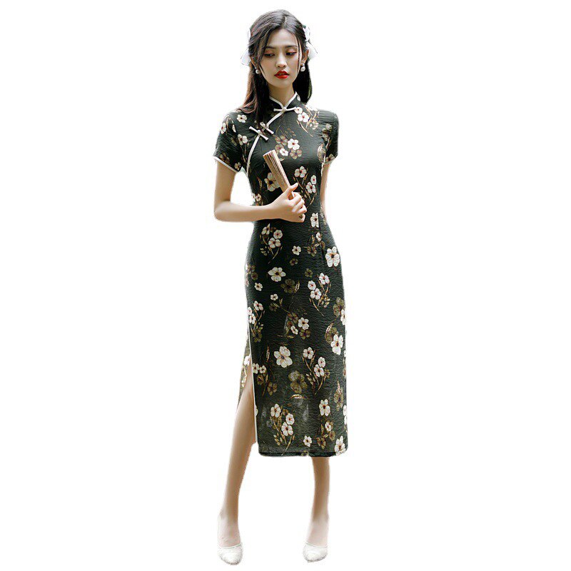Traditional Summer Chinese Style Cheongsam Women&... – Vicedeal