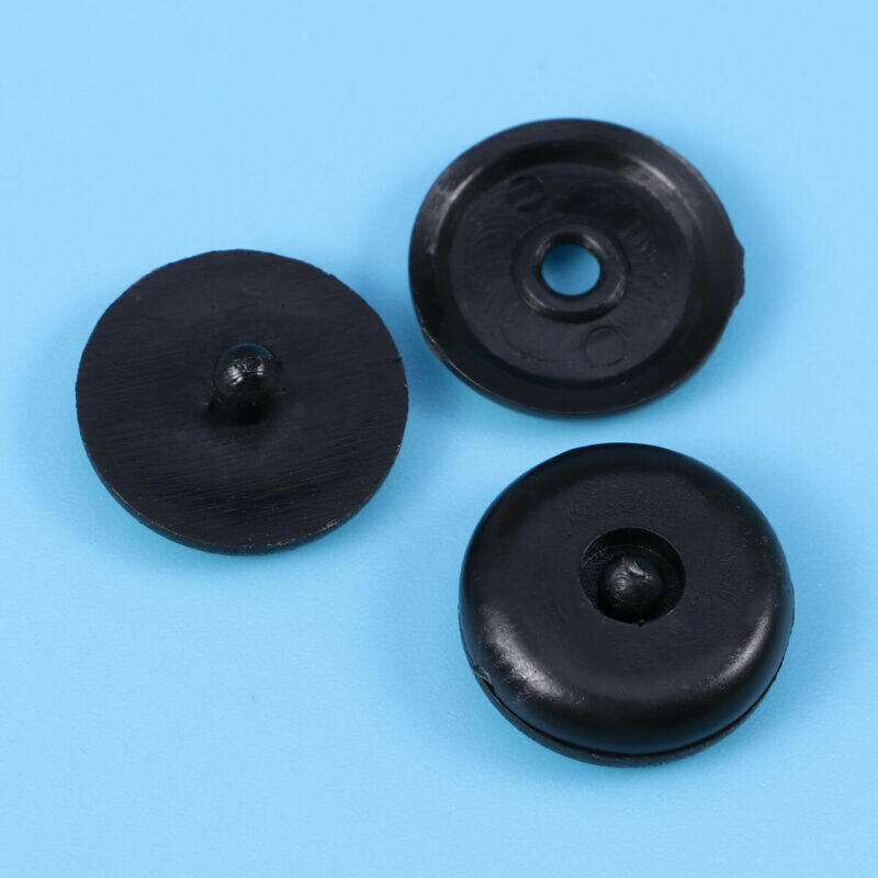 Universal Button clip Fit Stopper Kit Black Plasti... – Grandado