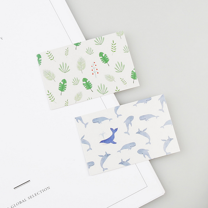 28 pcs/box Cute forest animals cards beautiful lom... – Grandado