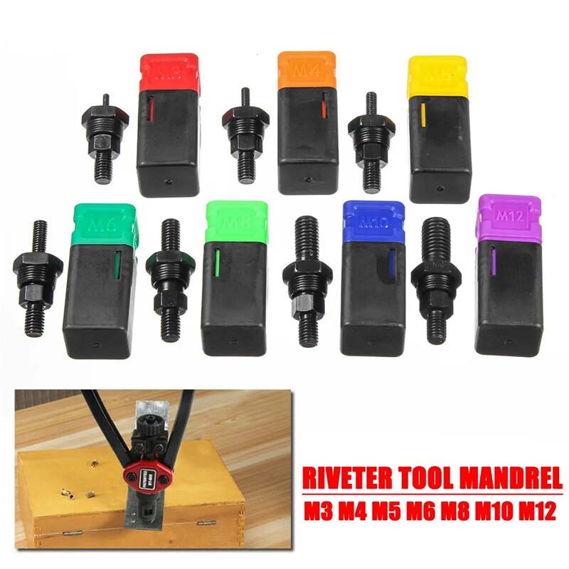 M3-M12 Stainless Steel Threaded Rivnut Mandrel M3 ... – Grandado