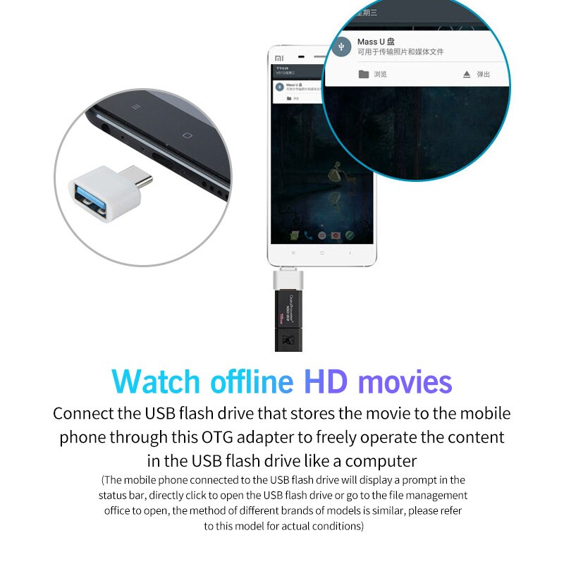 Fonken Otg Type C Naar Usb Adapter 2.0 Micro Usb T... – Grandado