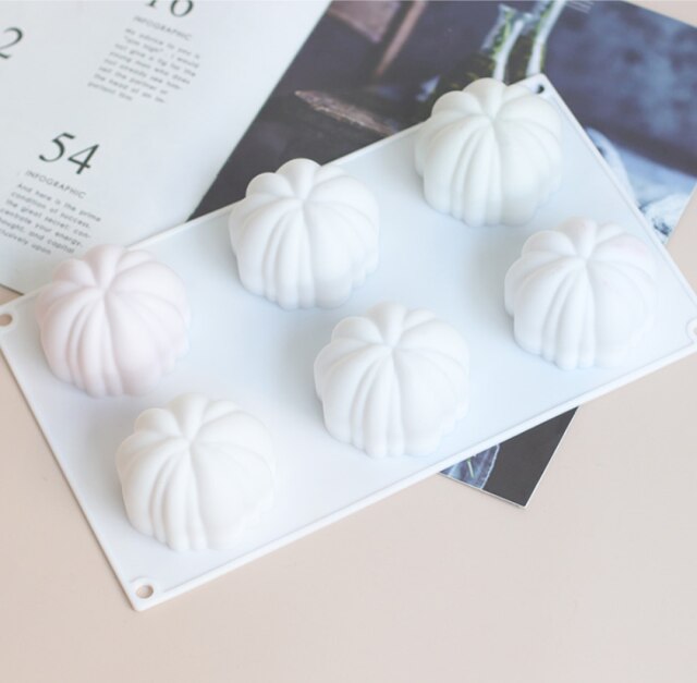 3D Mini Pompoen Vorm Kaars Siliconen Zeep Mal Oogs... – Grandado