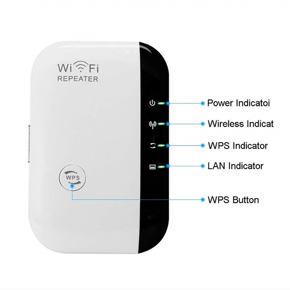 Wireless WiFi Repeater Signal Amplifier 802.11N/B/... – Grandado