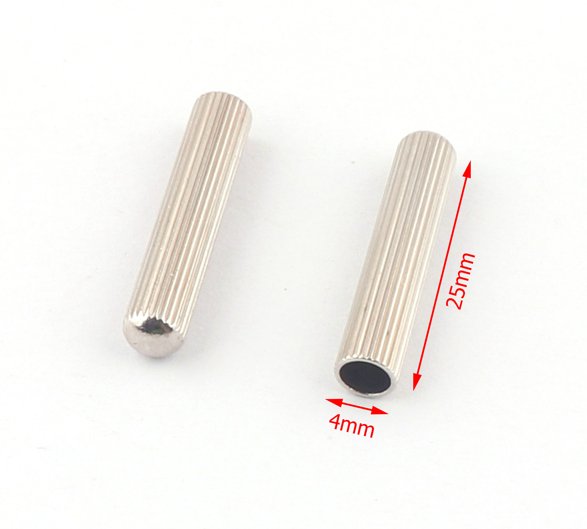 Cord End Caps End Tips Caps Leather Bullets Tube C... – Vicedeal