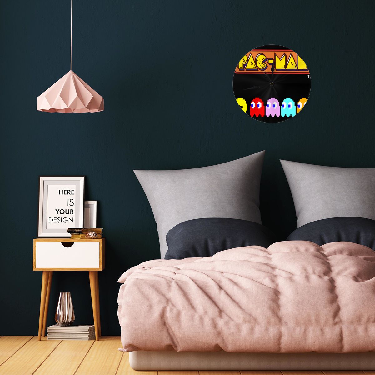 Pacman Game Over 3 Horloges Muur Decor Kamer Wandk... – Grandado