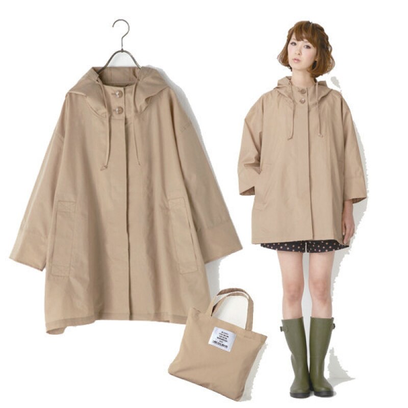 FreeSmily Travel Lovely Thin Poncho raincape Rainc... – Grandado