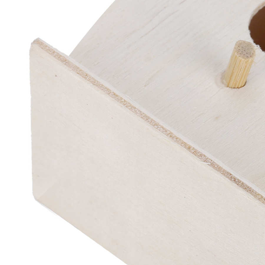 4Pcs Diy House Bird Box Wooden Birdhouse Mini Wood... – Vicedeal