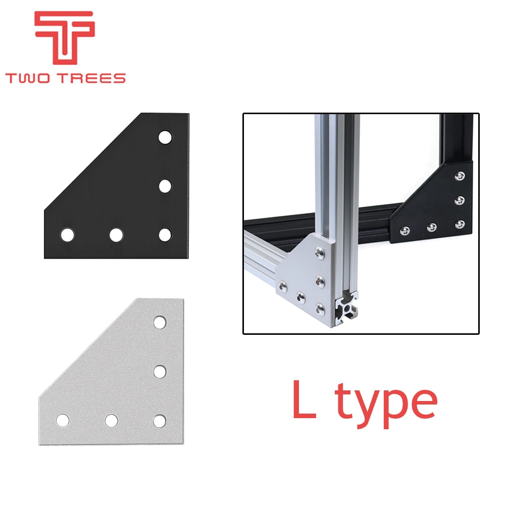5 holes 90 degree joint board plate corner angle b... – Grandado