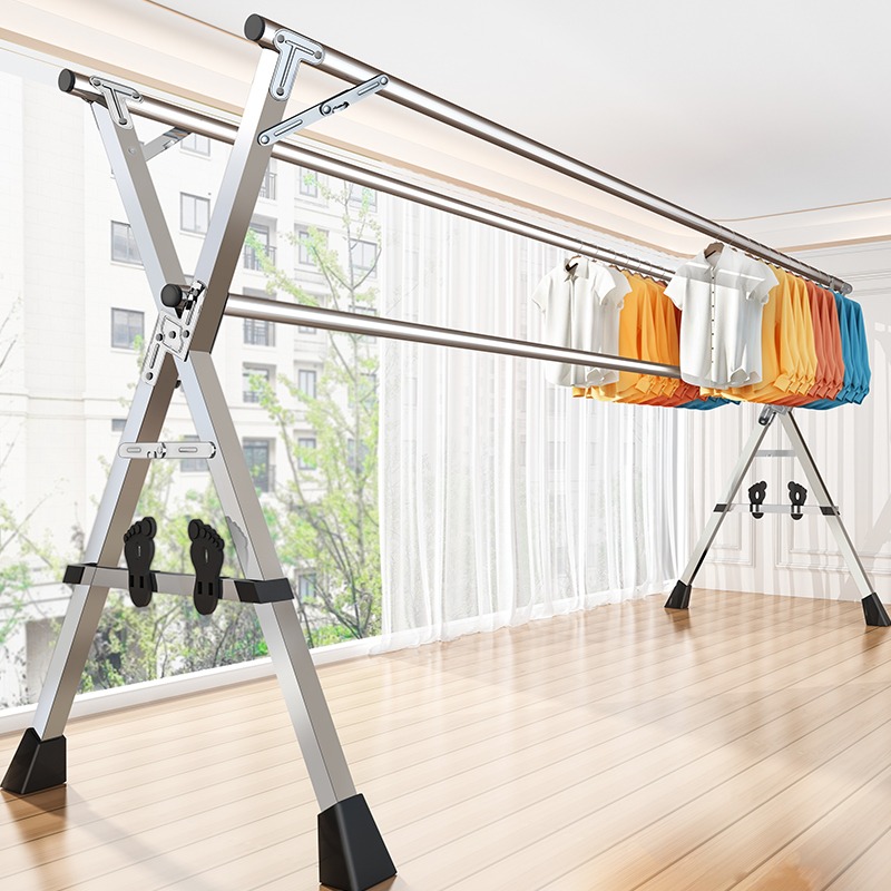 Dressing Room Clothes Hangers Stand Hanger Floor S... – Vicedeal