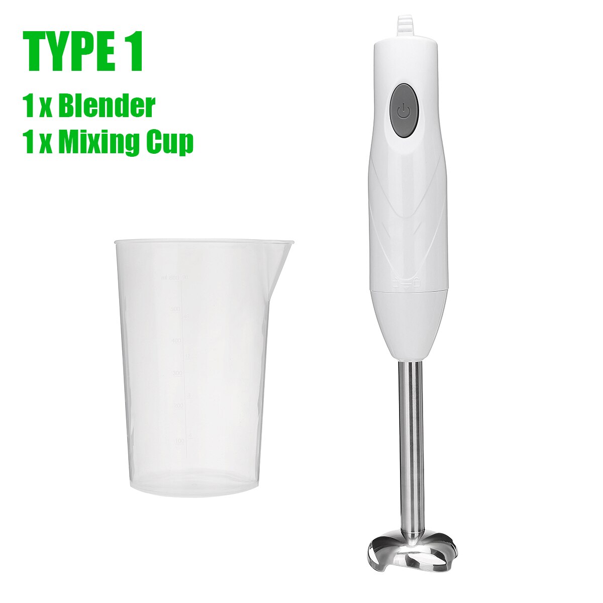 3 In 1 Portable Hand Blender 15000rpmSpeed Electri... – Grandado
