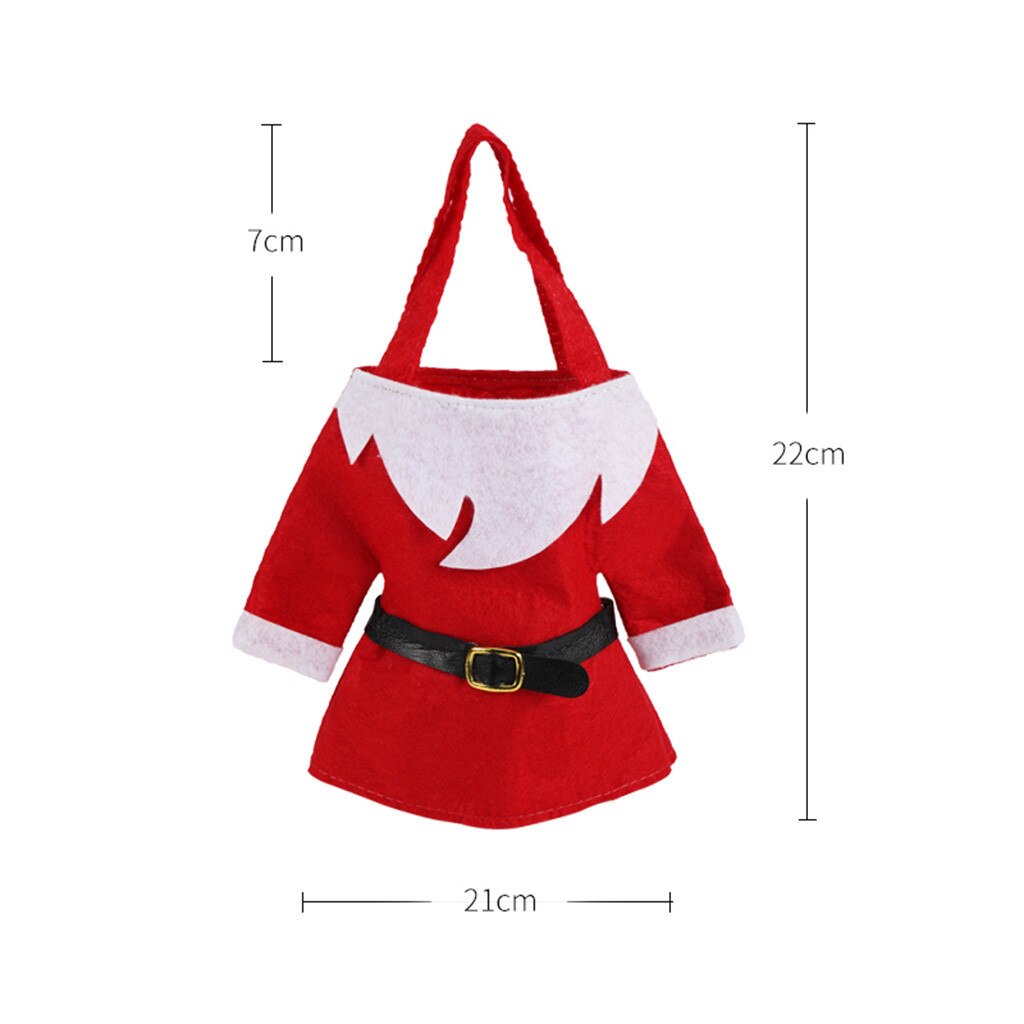 2 Stuks Kerstman Elf Kleding Broek Kerst Snoep Zak... – Grandado