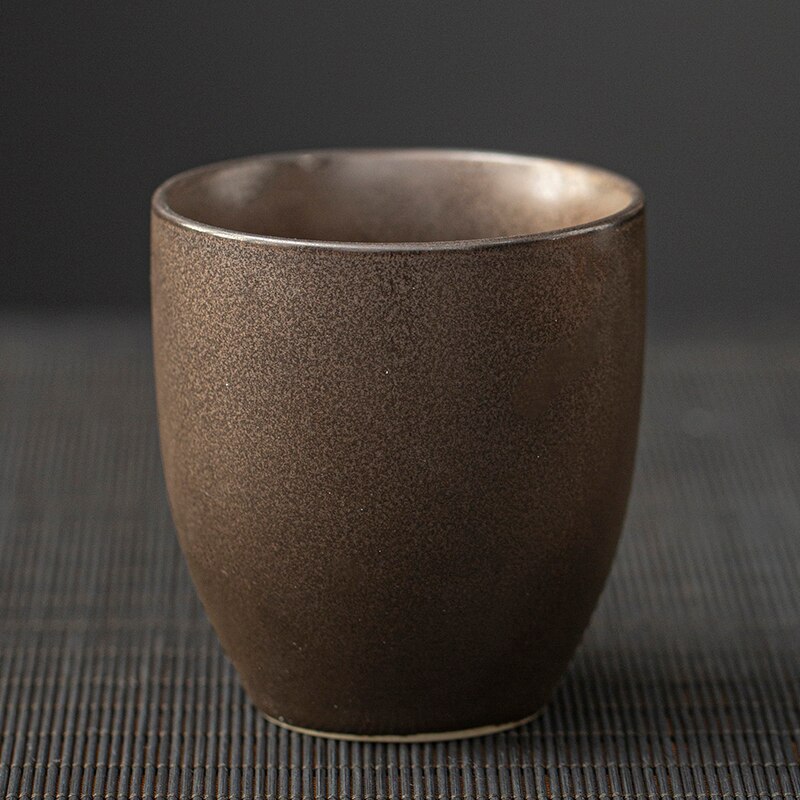 LUWU big capacity ceramic teacup bronze porcelain ... – Grandado